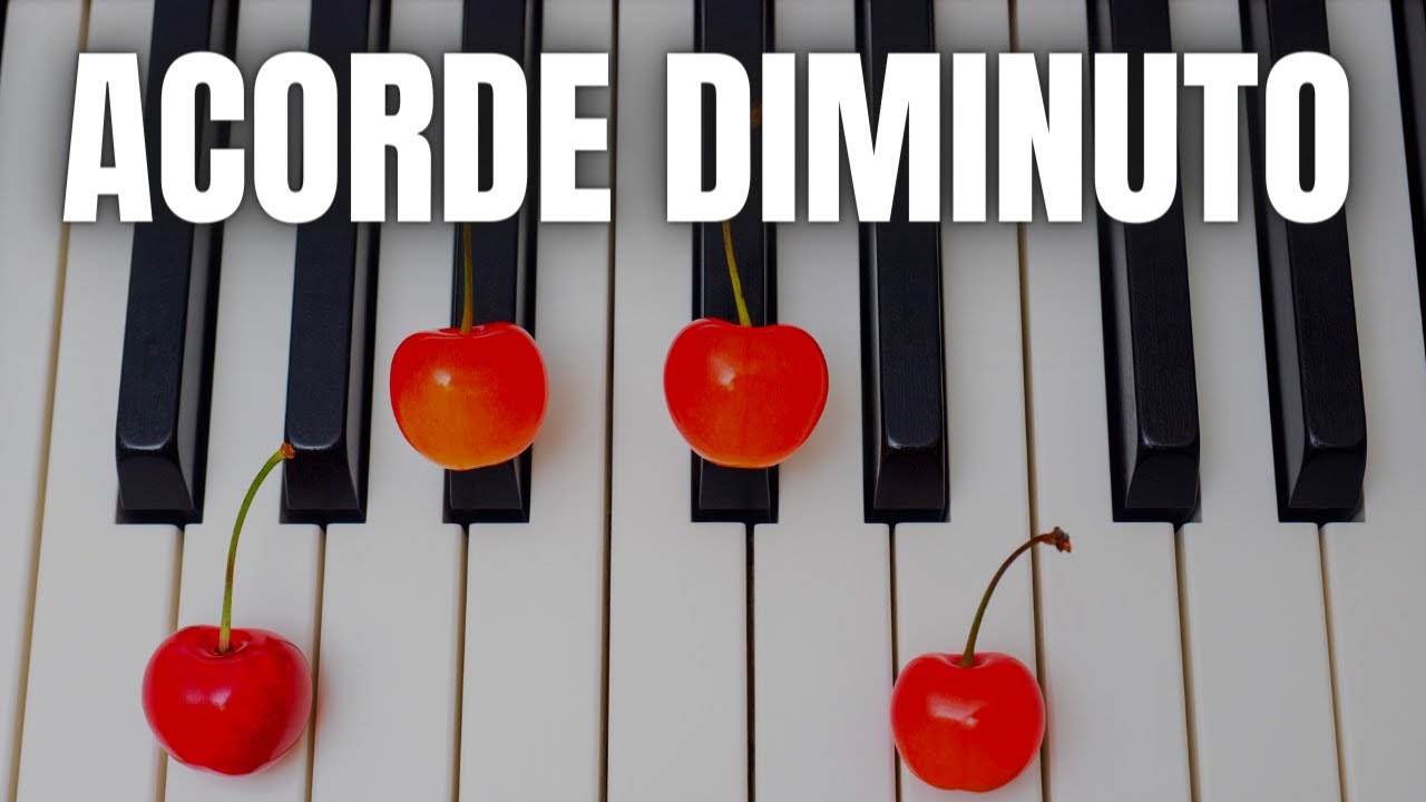 Como Fazer o Acorde Diminuto no Teclado - YouTube