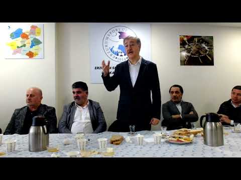 Kartal Ak Parti İlçe Başkanı Ebubekir Taşyürek Erzurumsporlular Derneğindeydi