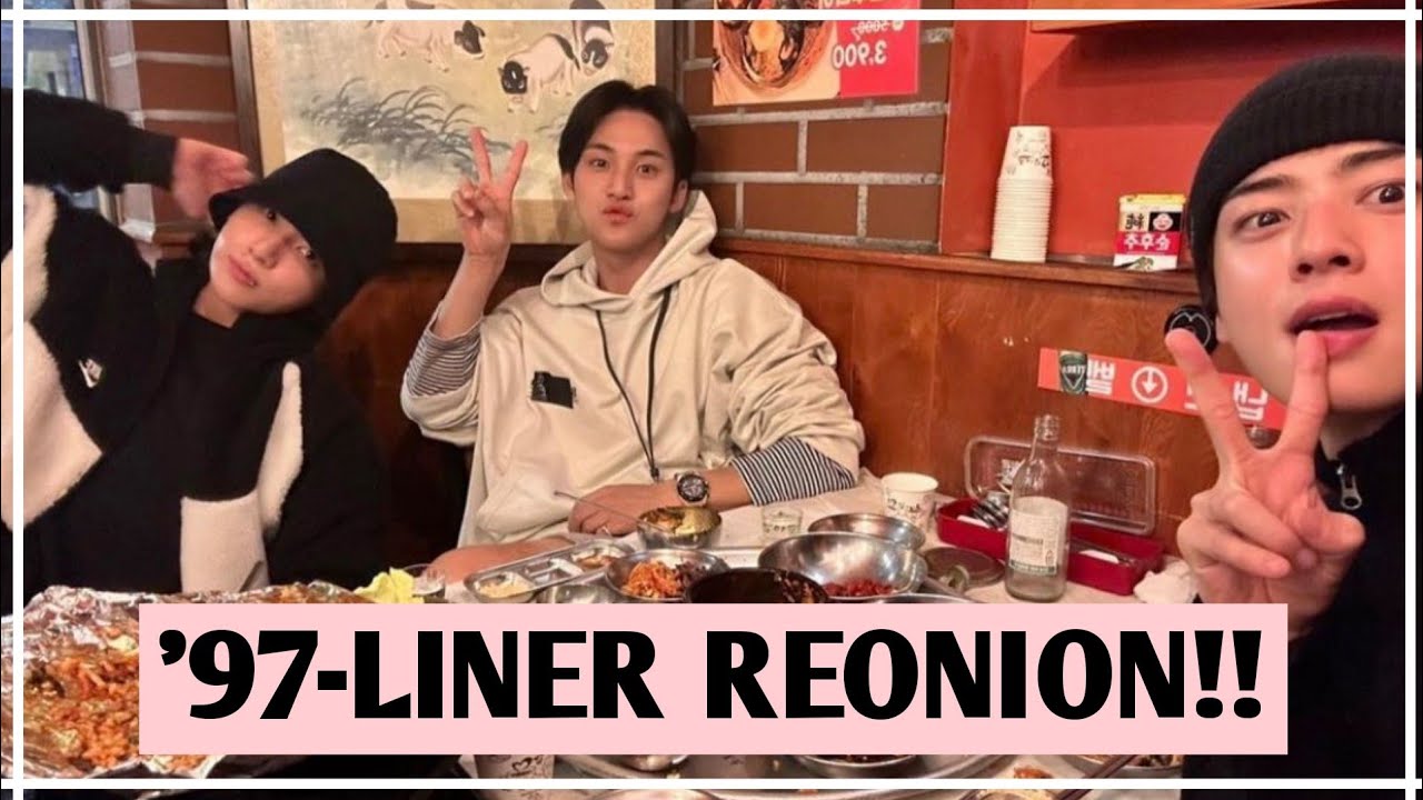 Jungkook, Mingyu, and Cha Eunwoo '97-liner Reunite to Celebrate Mingyu ...