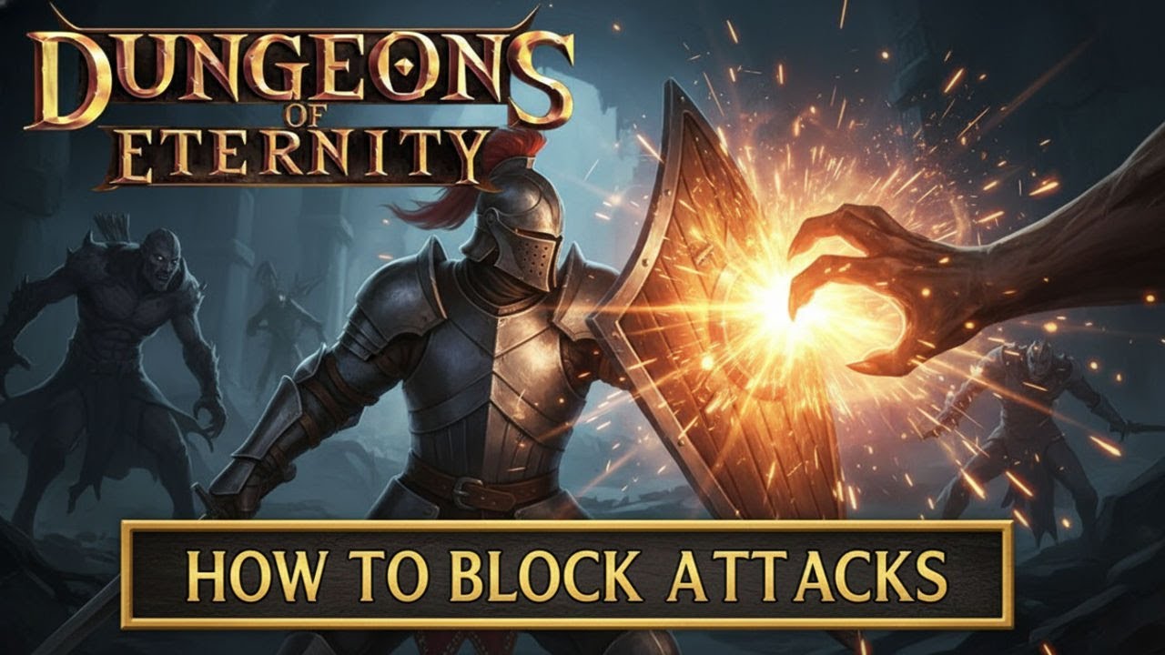 How to block attacks in Dungeons of Eternity - YouTube