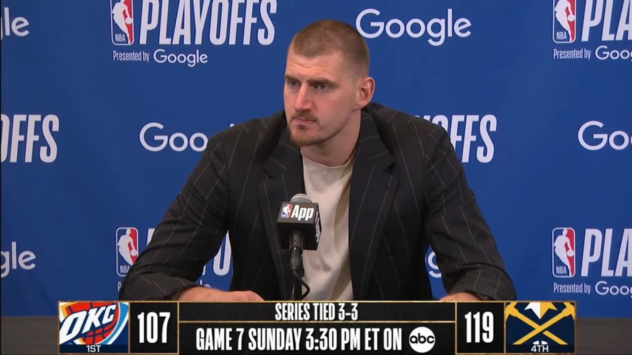 Denver Nuggets and Oklahoma City Thunder | 2025 NBA Playoffs Game 6 ...