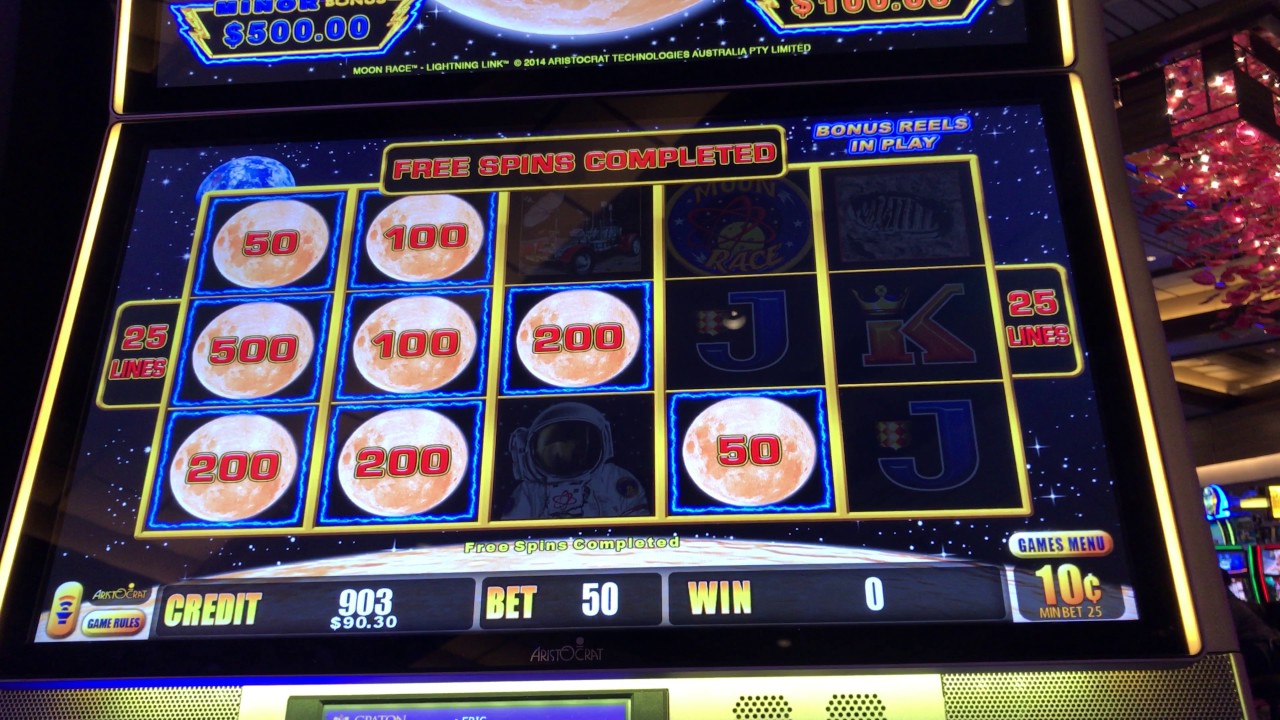 High Limit Aristocrat Lightning Link Moon Race Slot: Hold and Spin ...