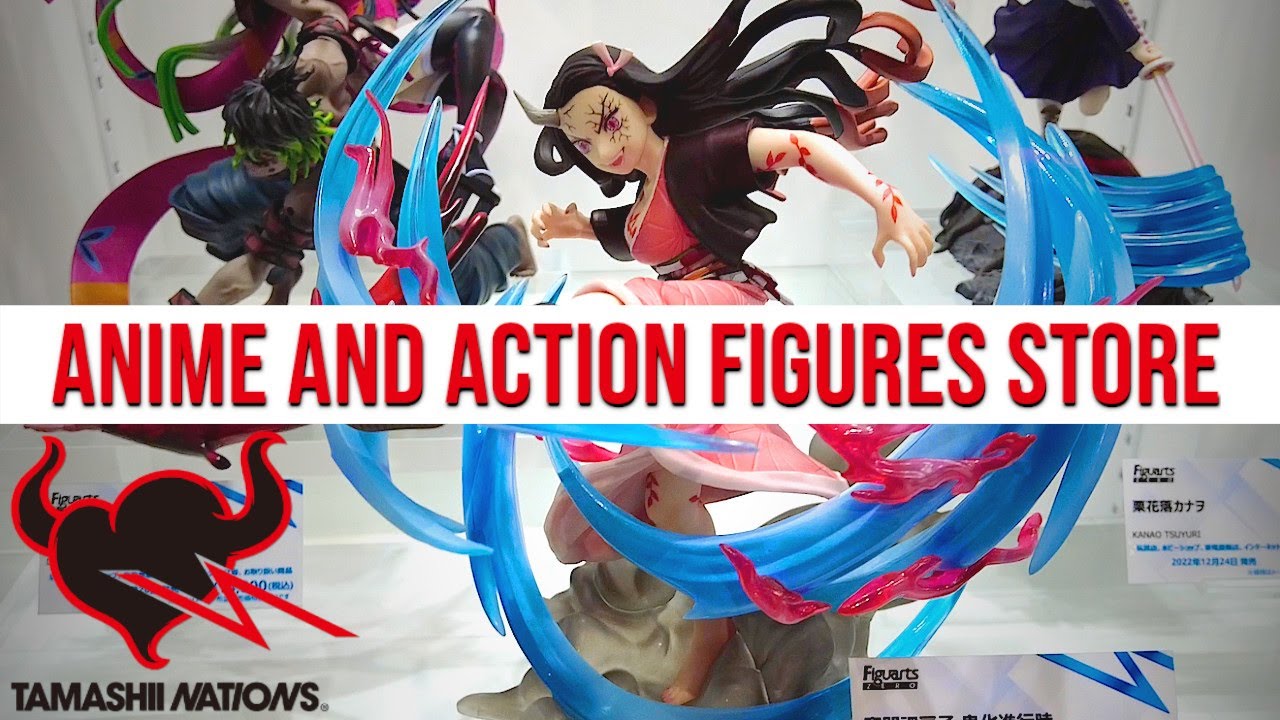 Anime & Action Figures at TAMASHII NATIONS in Akihabara!!! | JAPANESE ...