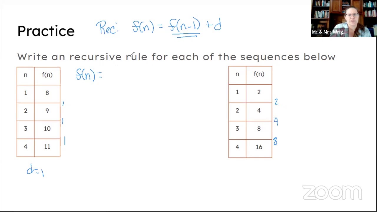 Algebra 1 Lesson 2.10 - YouTube