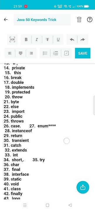 Java 50 Keywords Learning Trick Tricks To Learn Java Keywords Shorts Java Programming