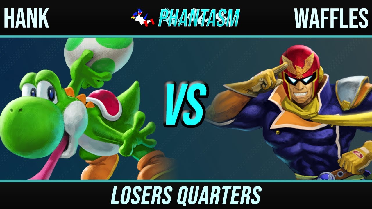 Hank (Yoshi) vs Waffles (Captain Falcon) - Phantasm 65 Losers Quarters ...