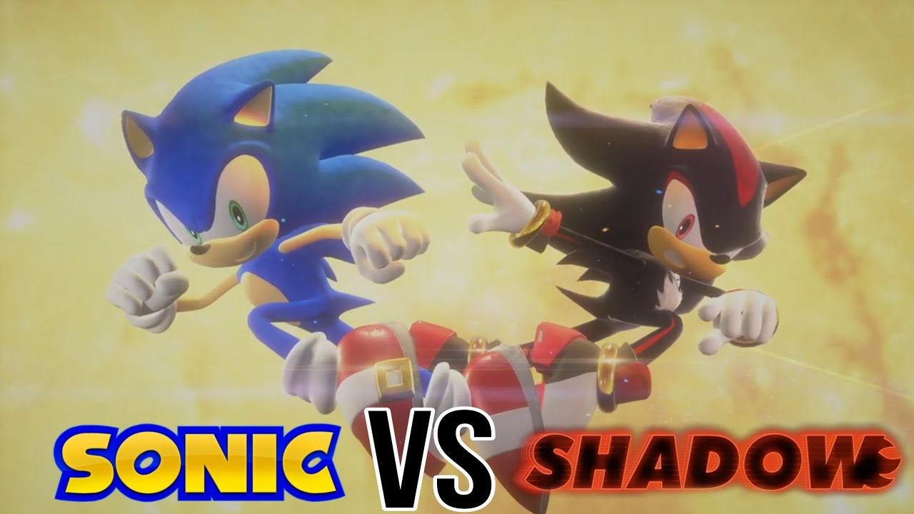 Sonic VS Shadow - YouTube