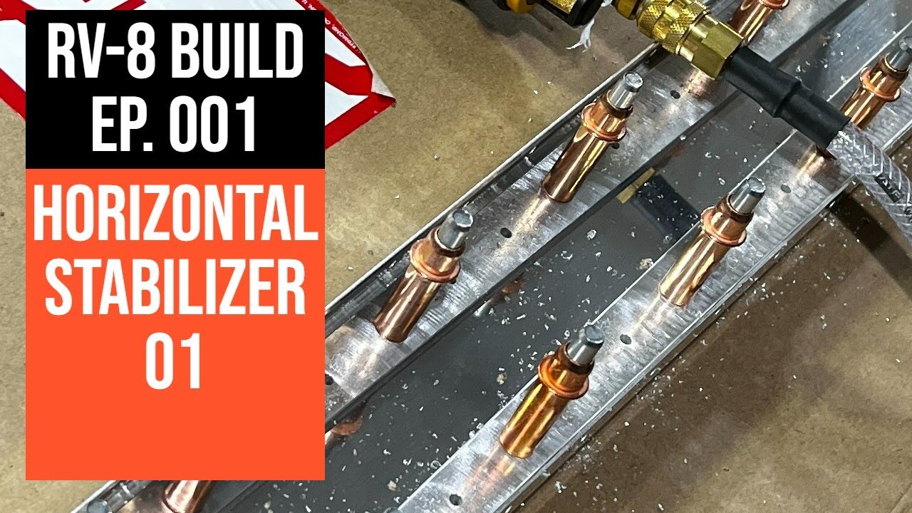Van's RV-8 Build. Ep 001. Horizontal Stabilizer 01. And so, it begins ...