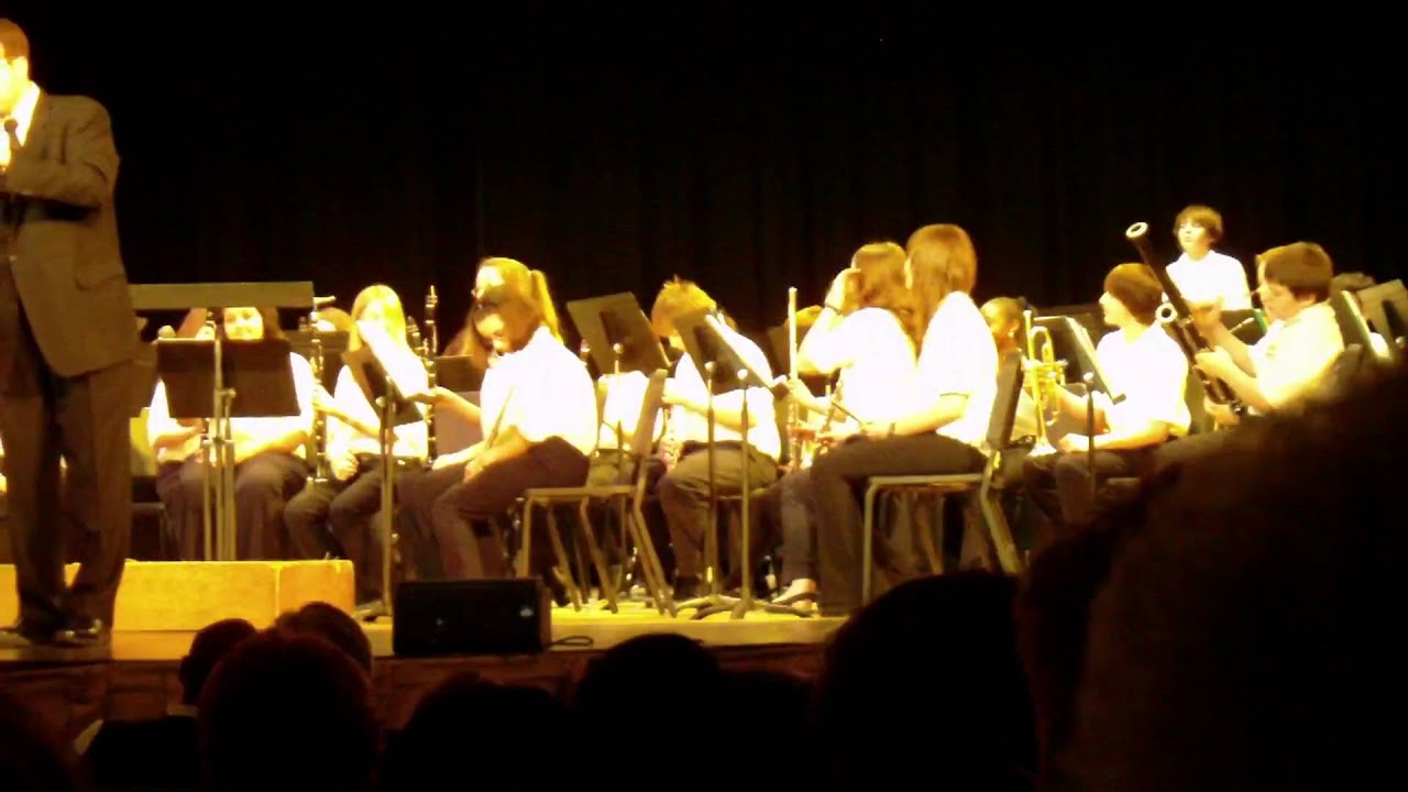 Parcells Middle School Pre-Festival Concert - March 9, 2010 - YouTube
