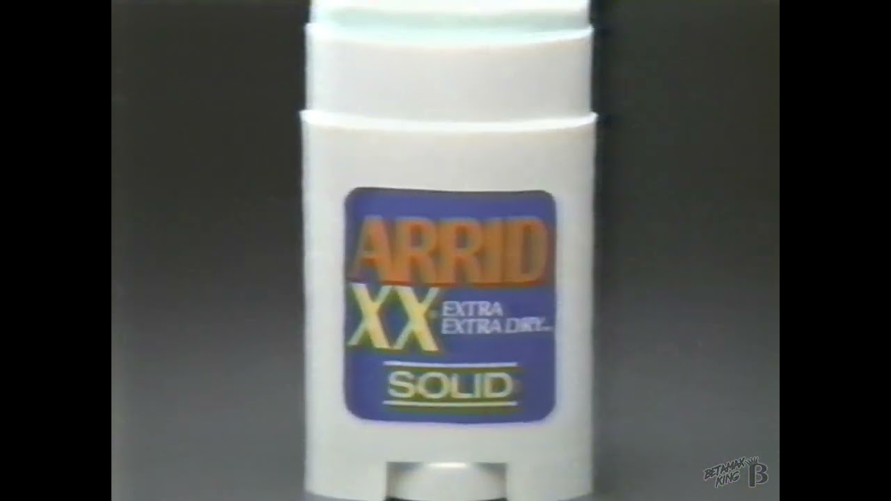 Arrid Extra Antiperspirant Commercial 1992 - YouTube