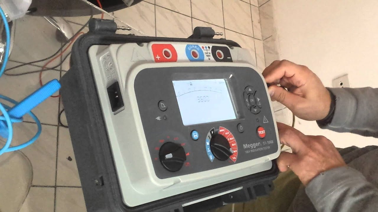 Megger S1-1068 - YouTube