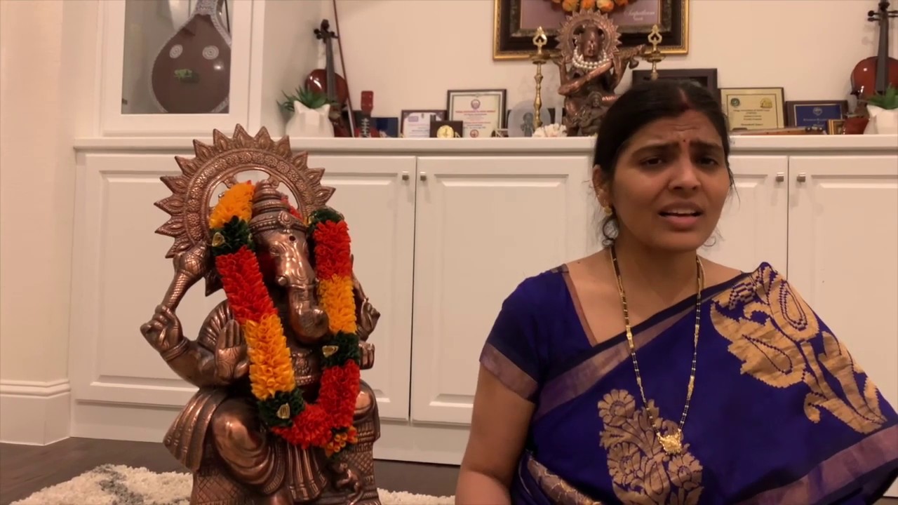 Gajananam Ganapathim Thodi | Raga Thodi on Lord Ganesha | Rare ...