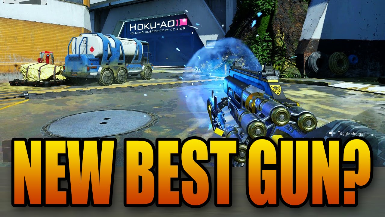 New "OHM" DLC Weapon! - Best Gun in Advanced Warfare?! (LMG/Shotgun ...