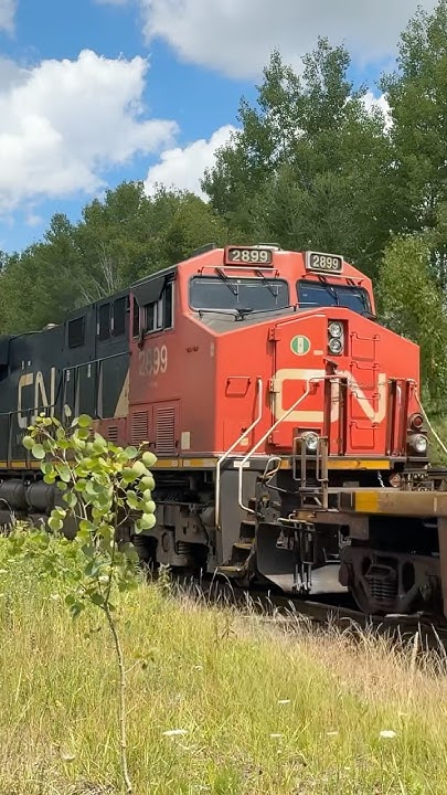 CN 2899 Being The Mid DPU #train #railway #railtrack #railfan #railroad #canadiannationalrailway ...