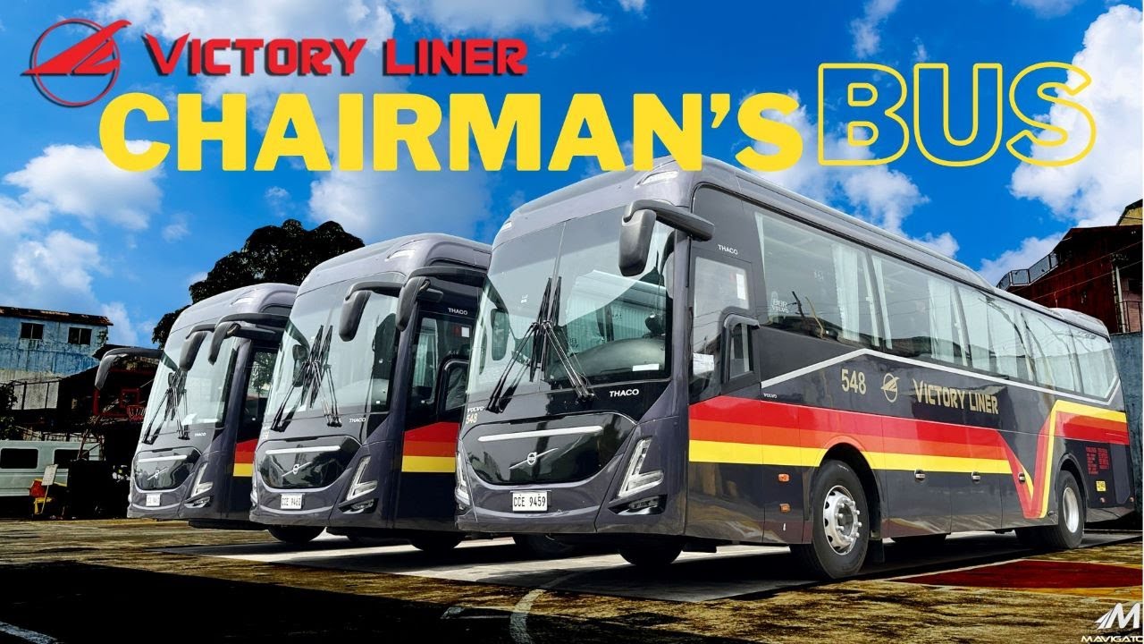 Newest First Class Bus of Victory Liner | Chairman's Bus - YouTube