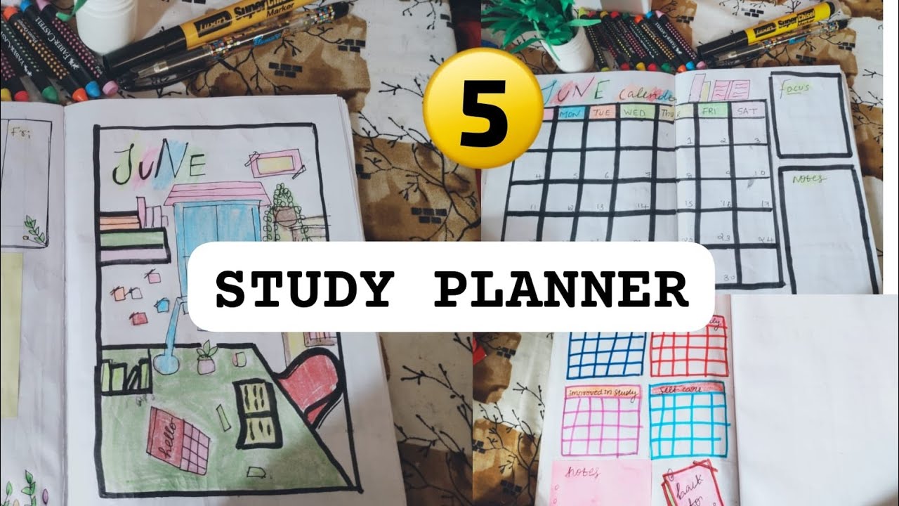 June study Planner | Bullet journal |Our study planning book🤗Back to ...
