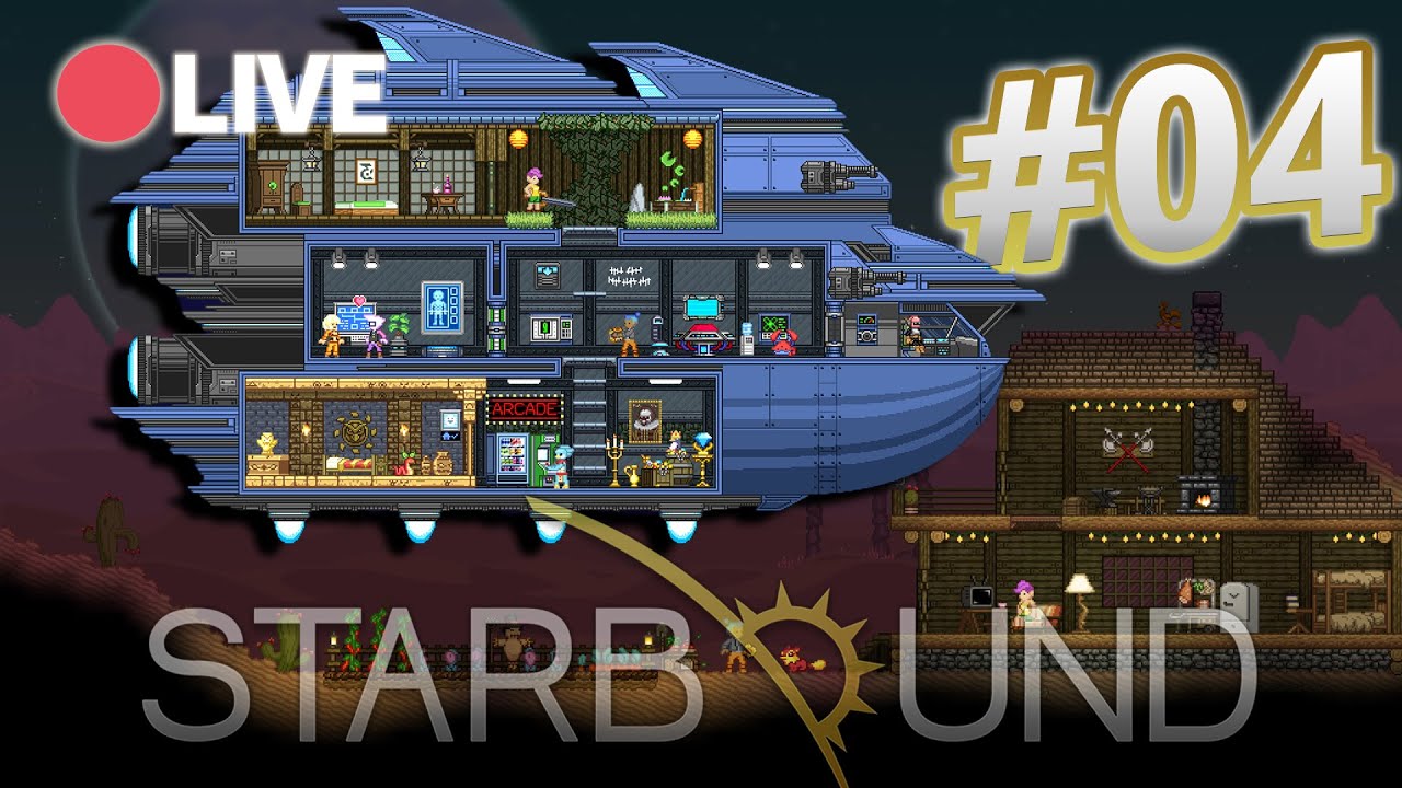 【🔴Live】#4 เรียนรู้วิถีแห่งผืนทราย | Starbound - YouTube