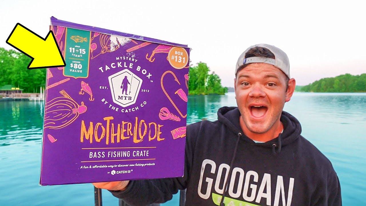 Tournament Fishing with MYSTERY Fishing Lure BOX! (Surprising!) - YouTube