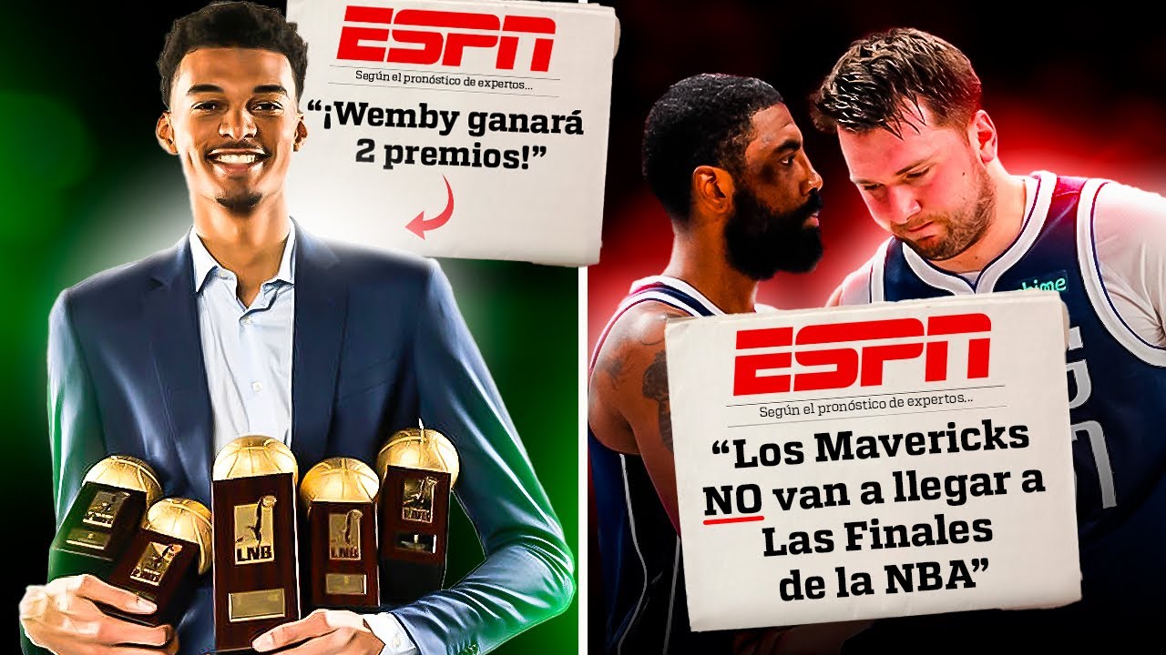 ¡PRONÓSTICOS DE ESPN! MVP, CAMPEÓN Y TODOS LOS PREMIOS! - YouTube