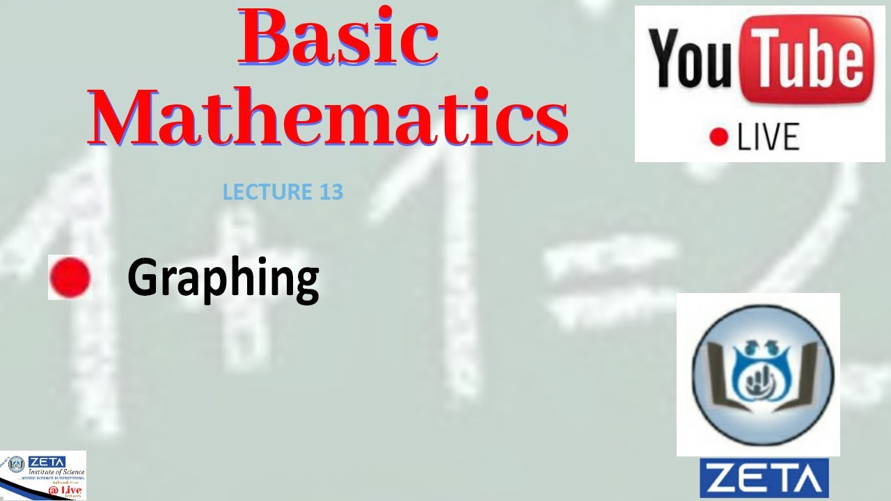 Phy| Basic Mathematics | Lecture-13 | Graphing - YouTube