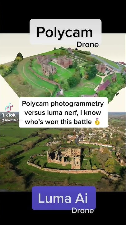 #polycam #photogrammetry Vs Luma Ai #nerf drone capture - YouTube