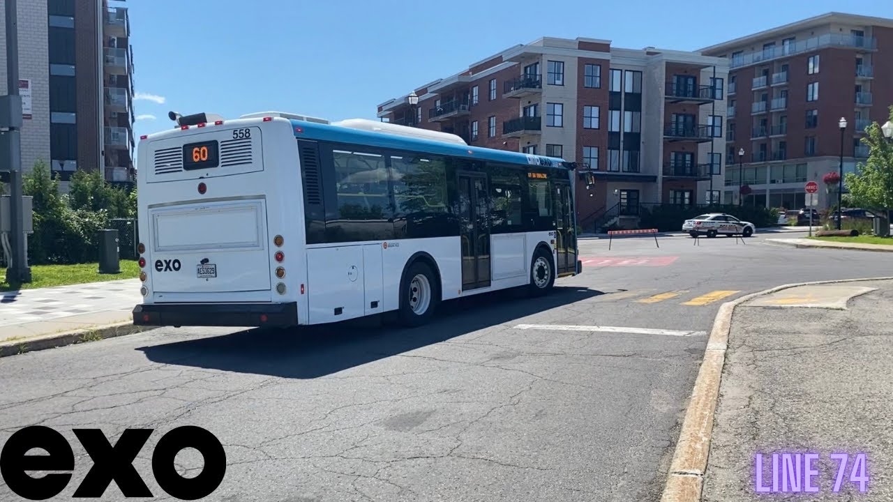 EXO LAURENTIDES 558 VICINITY BUS RIDE - YouTube