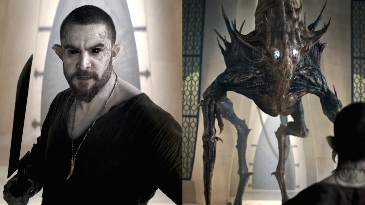 Witcher Fjall vs the Flying Beast | The Witcher Blood Origin - Episode ...