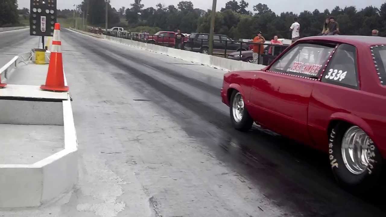 Derek 78 Malibu drag car - YouTube
