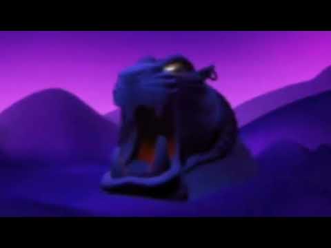Aladdin The Cave of Wonders Transformation in Aladdin DVD Menu
