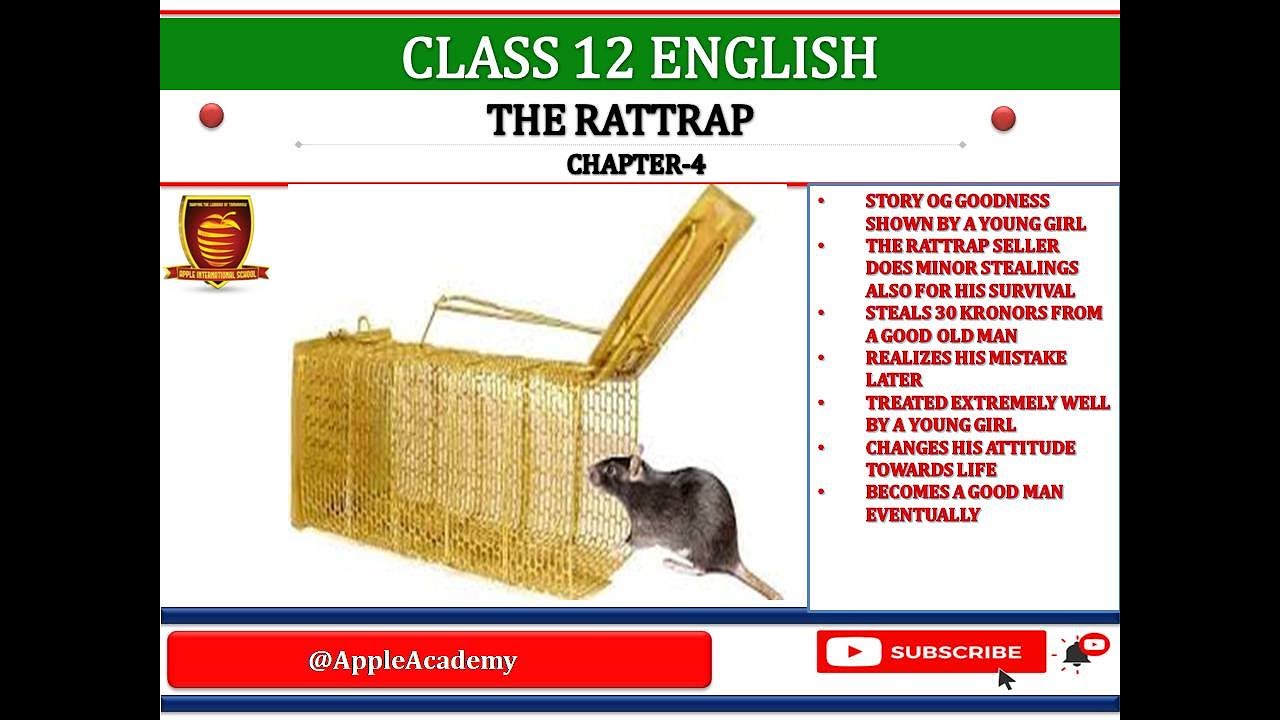 CLASS_12 ENG STORY 4 THE RATTRAP - YouTube