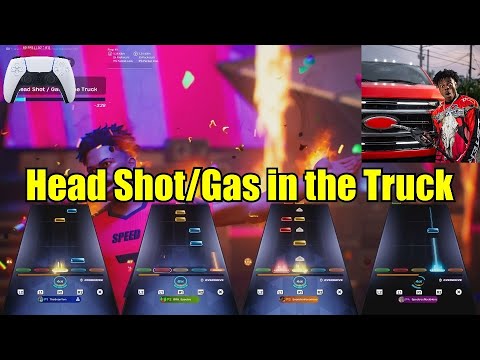 Head Shot/Gas in the Truck by iShowSpeed - Fortnite Festival Expert Full Band (Controller)