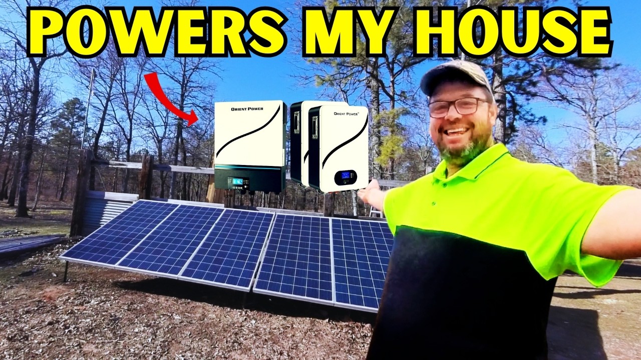 ANYONE CAN BUILD SOLAR! For Your House Or Cabin - Go IT
