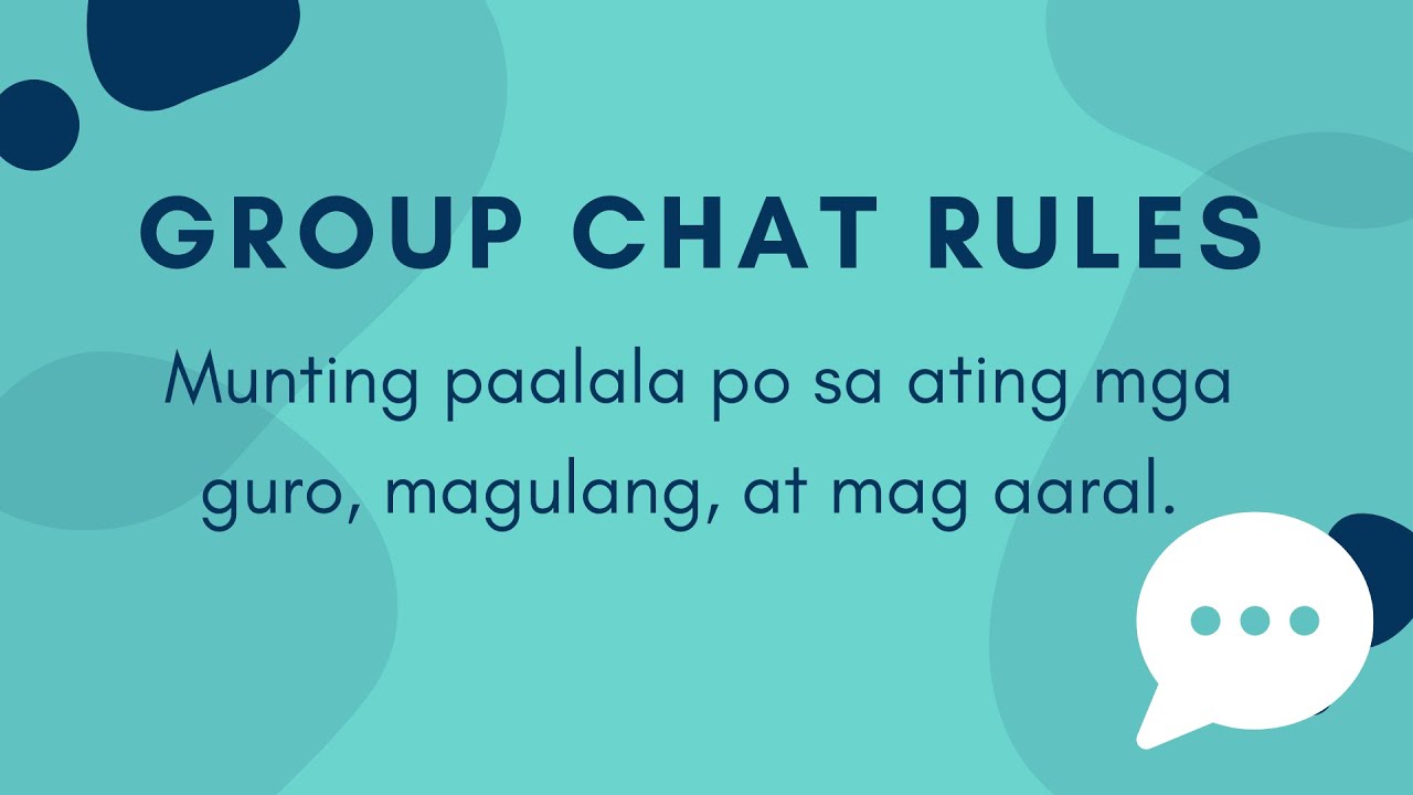 GROUP CHAT RULES ONLINE CLASS SCHOOL RELATED YouTube group-chat-rules-online-class-school-related-youtube