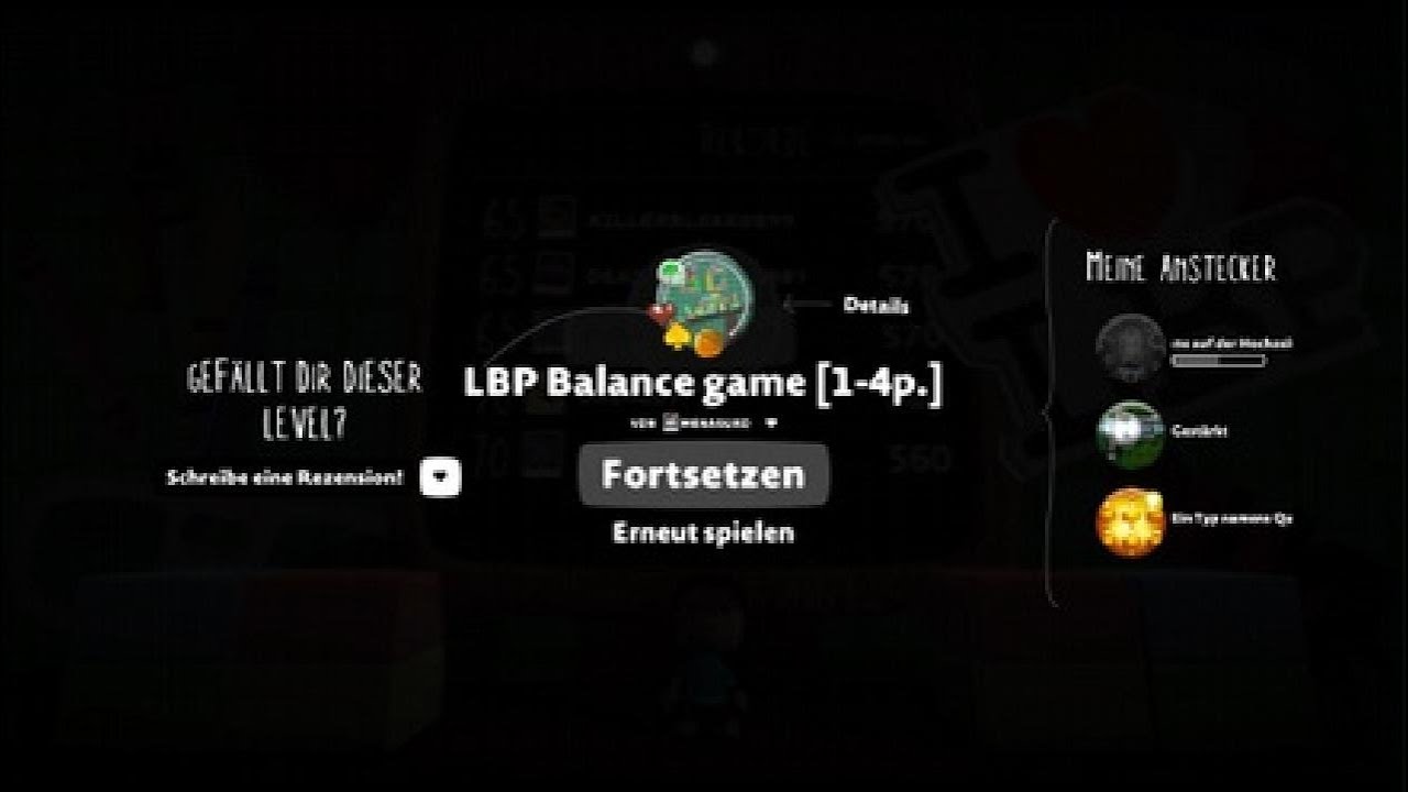 LittleBigPlanet™3 - LBP Balance game [1-4p.] by MENAGURO (seesaw) - YouTube