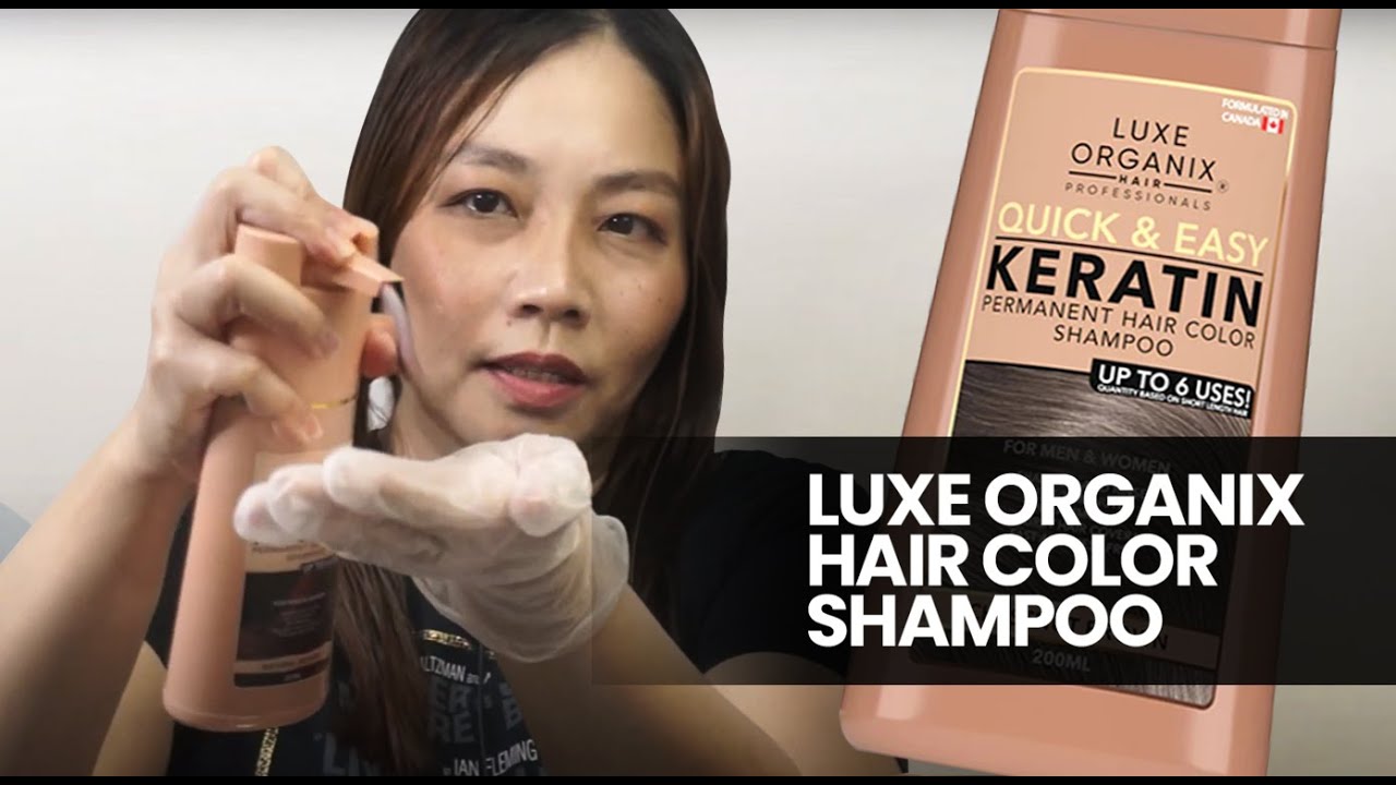 LUX ORGANIX Hair Color Shampoo | Review | DIY - YouTube