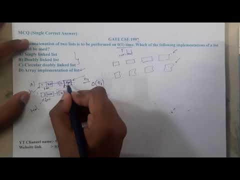 GATE CSE 1997 Q ||Algorithms || GATE Insights Version: CSE - YouTube