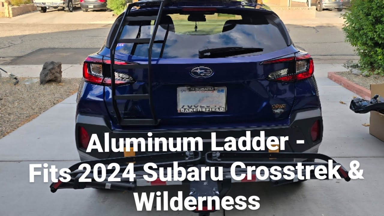 RalliTEK Edition CNC Aluminum Ladder - Fits 2024 Subaru Crosstrek ...