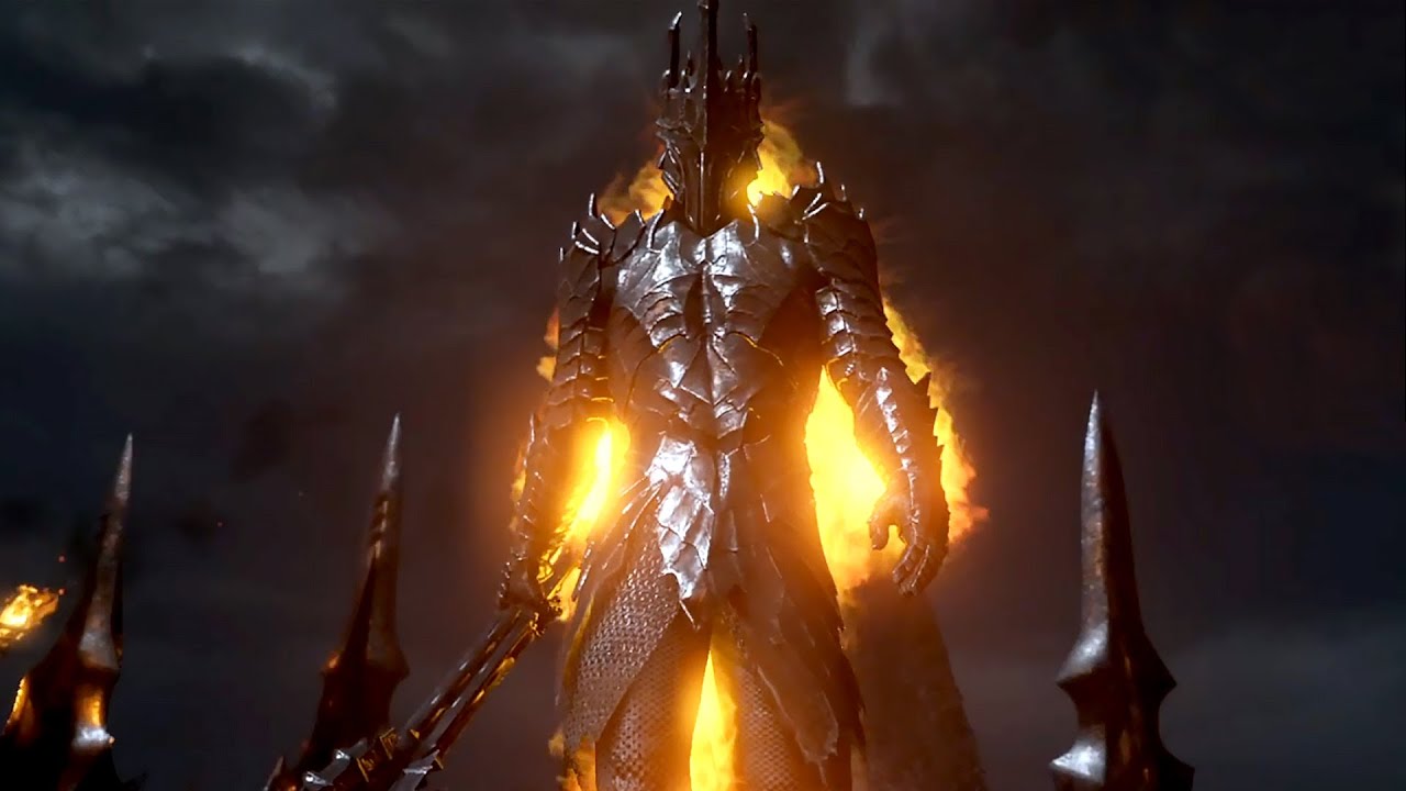 Sauron Final Boss Fight and Ending! LOTR in 2022 Shadow of War - YouTube