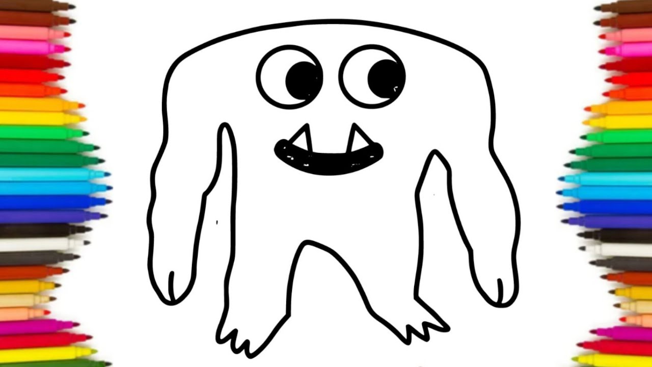 How to draw Captain Fiddles from Garten of Banban. - YouTube