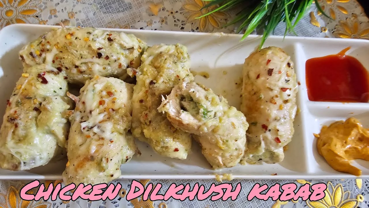 Chicken Dilkhush Kebab Recipe | Chicken Starter For Party | #chicken # ...
