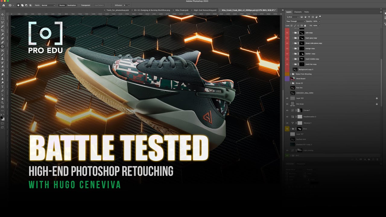 Battle Tested Retouching With Hugo Ceneviva - PRO EDU Trailer - YouTube