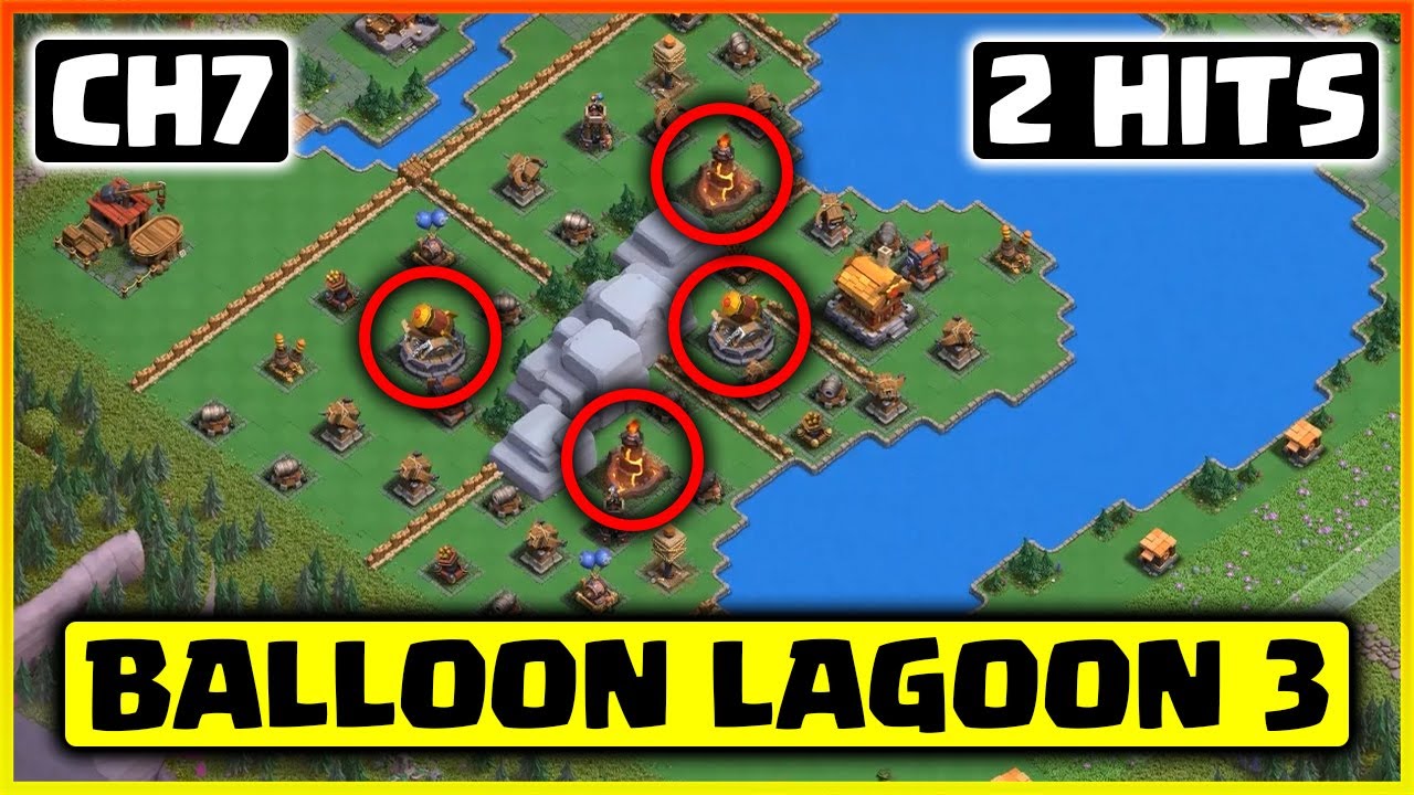 Balloon Lagoon Level 3 Attack Strategy | How to 3 Star Balloon Lagoon ...