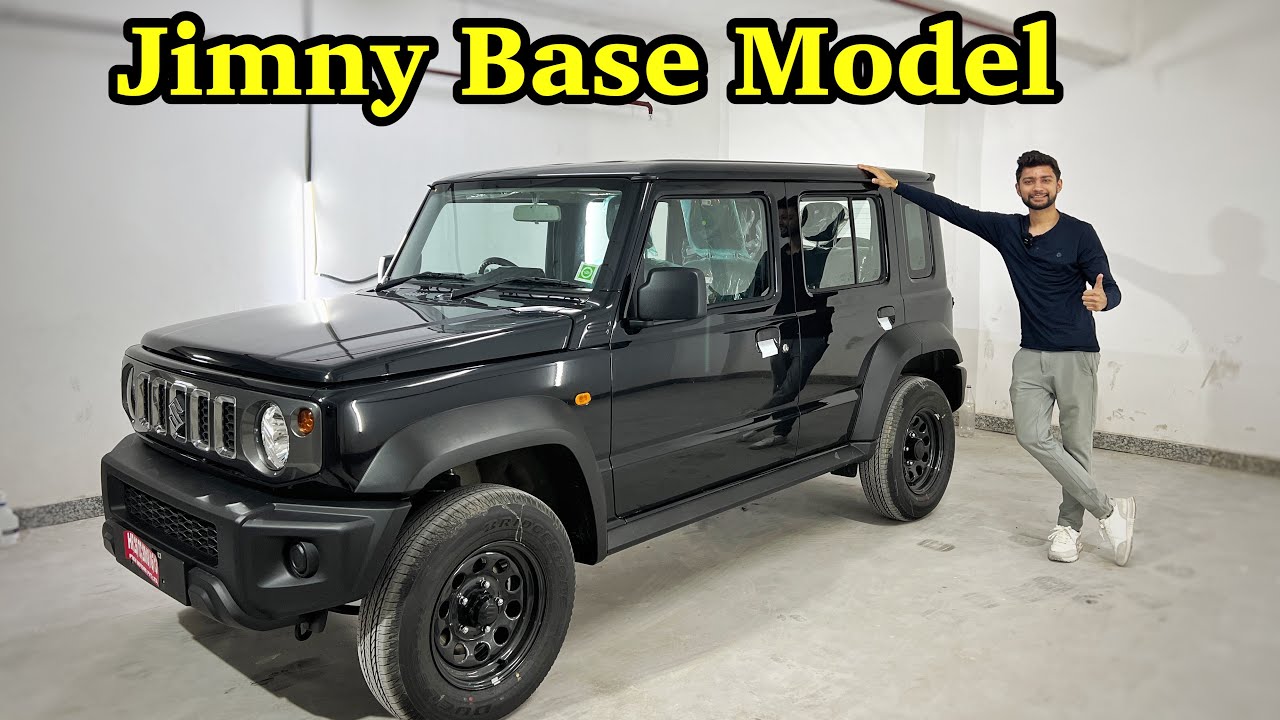 Suzuki Jimny Base Model Black Walkaround Review 12.75Lakhs “| Mafia ...