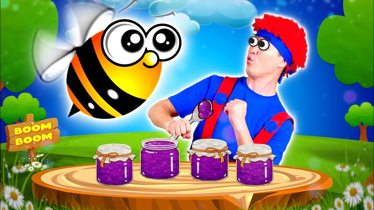 The Bees Go Buzzing | D Billions Kids Songs - YouTube