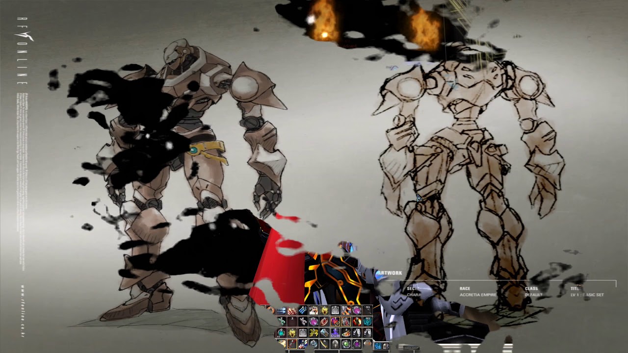 Dark Dagan Dagon Dagnu in BD RF Online RedFox Server Titan - YouTube