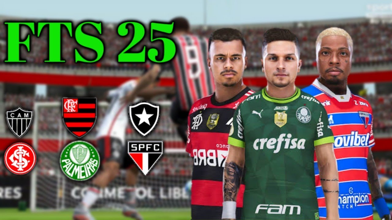 NOVO MOD DO FTS 25 OFFLINE COM EUROPEIAS ATUALIZADO E NOVA CÂMERA FTS ...