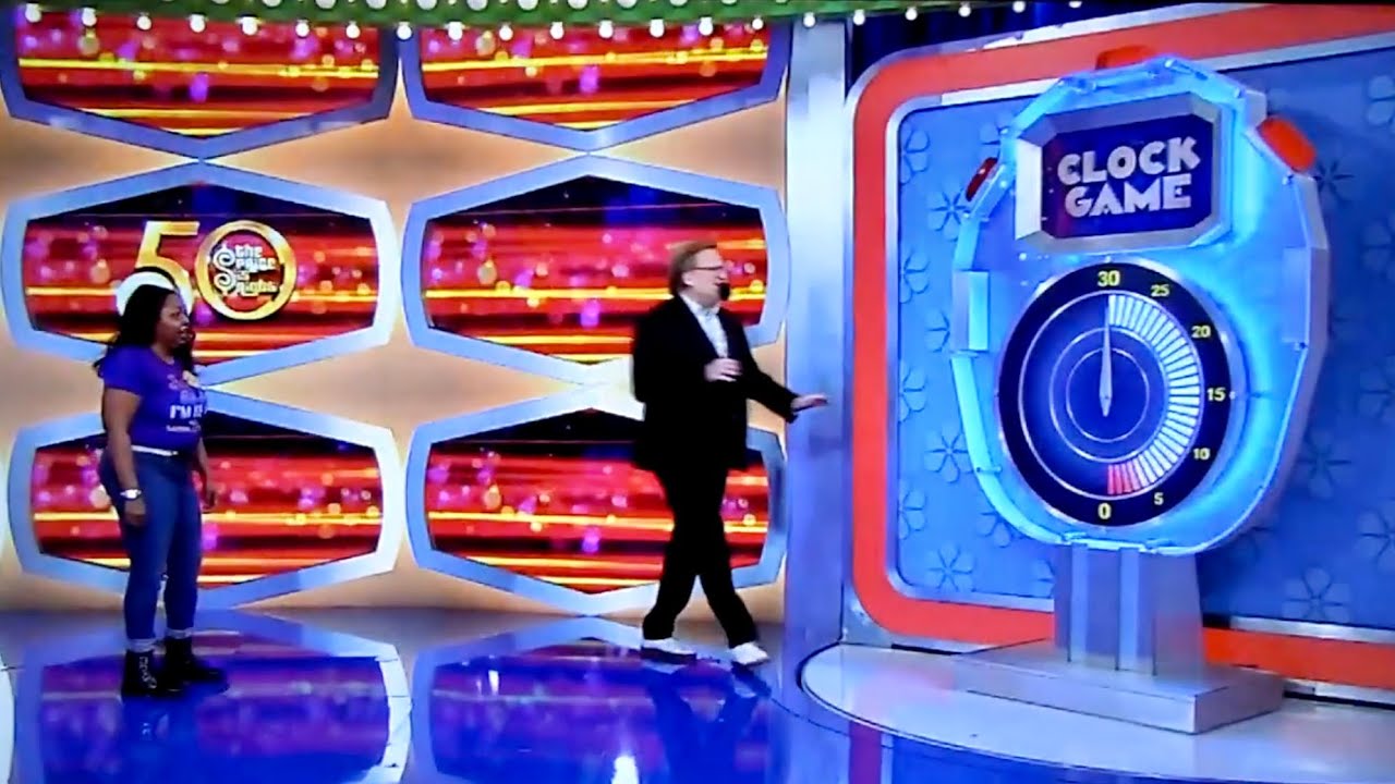 The Price is Right - Clock Game - 2/21/2022 - YouTube