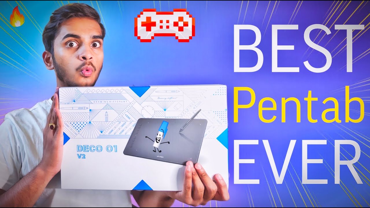 Best pentab ever!! | Unboxing xp pen deco 01 v2 pentab | #xp #pentab # ...
