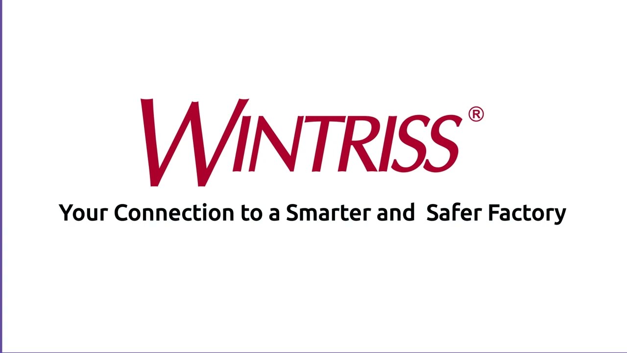 Wintriss Control Group Products and New Features - YouTube