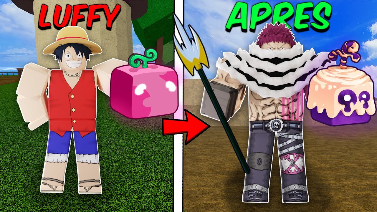 BLOX FRUITS MAIS LES PERSONNAGES DE ONE PIECE DECIDE MON FRUIT ! - YouTube